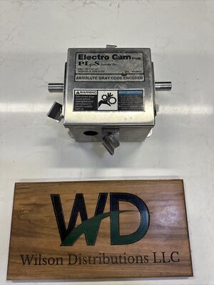 Electro Cam PS-4456-12-DDP 12-30VDC 8-Bit Gray Code Encoder Stainless ...