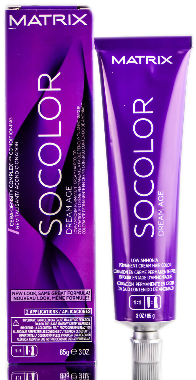 MATRIX SoColor Dream Age Permanent Color 3 oz or Cream Developer ...