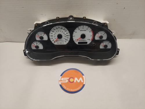 99 01 02 03 04 FORD MUSTANG V8 GT 4.6L 150 MPH SPEEDOMETER CLUSTER ...