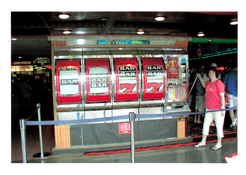 Vintage Postcard, HUGE Slot Machine. Las Vegas, Nevada. Long Ago" | eBay