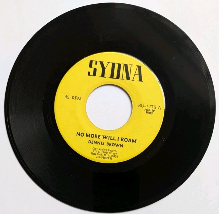 🎷Roots Reggae - No More Will I Rome - DENNIS BROWN - SYDNA🎶7"🎧 mp3 audio clip | eBay UK