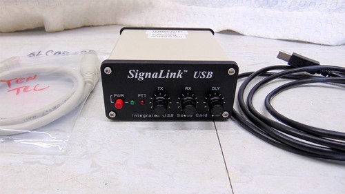 Tigertronics Signal Link USB Sound Interface + Ten Tec SLCAB5PD Cable ...