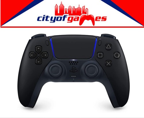 PlayStation 5 PS5 DualSense Wireless Controller Midnight Black New In ...