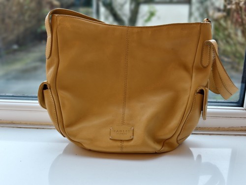 Radley Leather Bag. Butterscotch yellow | eBay UK