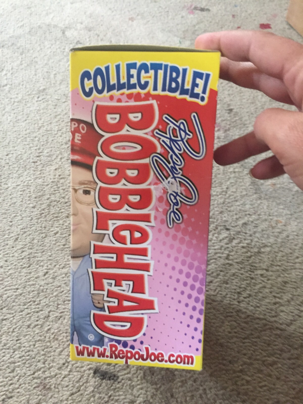 REPO JOE- LIMITED EDITION BOBBLEHEAD- AUTOGRAPHED- SIGNED- REPOJOE | eBay