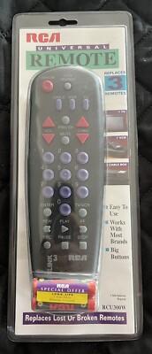 RCA Universal SYSTEMLINK 3 Remote Control RCU300W Multi-Brand ...