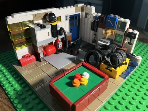 Lego Garage Moc Custom Build ( Check Description! ) | eBay