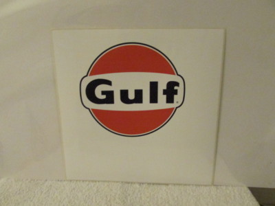 Vintage Gulf Racing Team Logo Sticker | eBay
