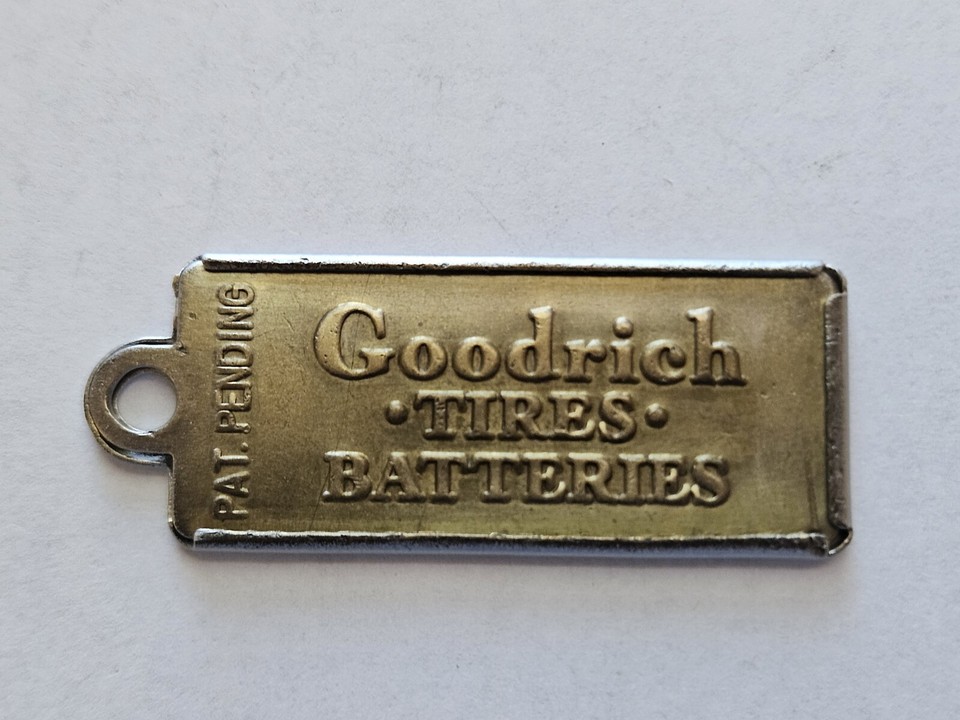 1940 North Carolina Goodrich Keychain License Plate Tag 502-043 | eBay