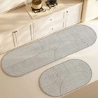 Super Absorbent Kitchen Floor Mat Long Diatomite Kitchen Rug Soft ...