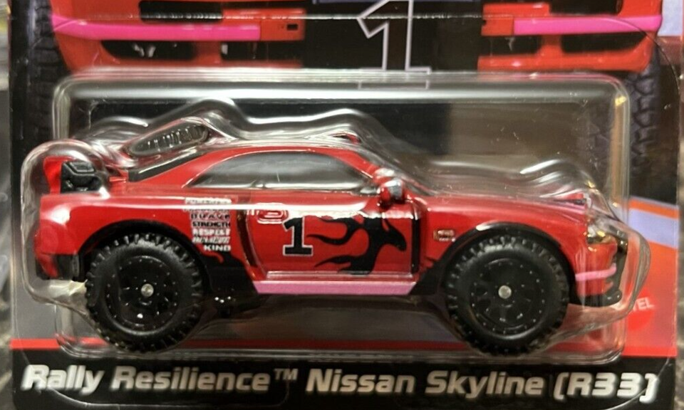 HW RLC NBC Ultimate Challenge RALLY RESILIENCE NISSAN SKYLINE (R33) IN ...