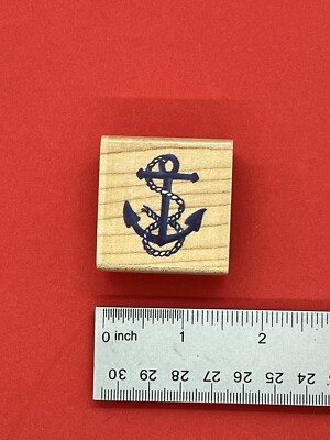 D6, Stampendous Rubber Stamps, C133 Rope Anchor | eBay