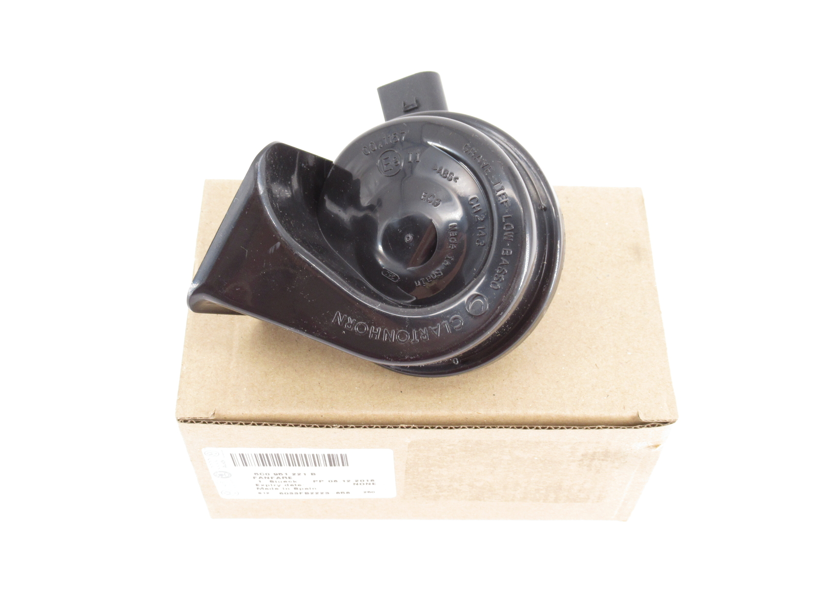 Genuine OEM Volkswagen 5C0-951-221-B Low Note Horn Jetta Passat GTI ...