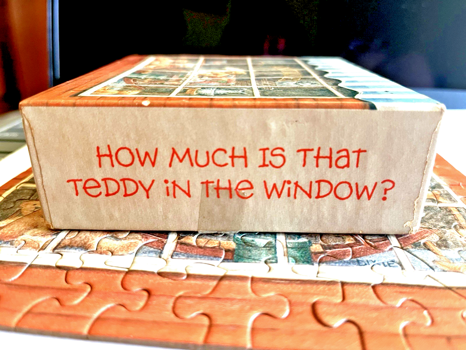Springbok Mini 7x7” Jigsaw Puzzle: How Much Is That Teddy In The Window ...