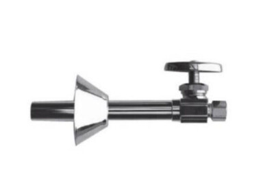 Brasstech 417/15 N2 Straight Valve Kit Polished Nickel - 1/2" SWEAT X 3 ...