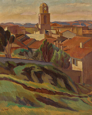 DUNCAN GRANT : VIEW OF ST TROPEZ : 1921 : Archival Quality Art Print | eBay
