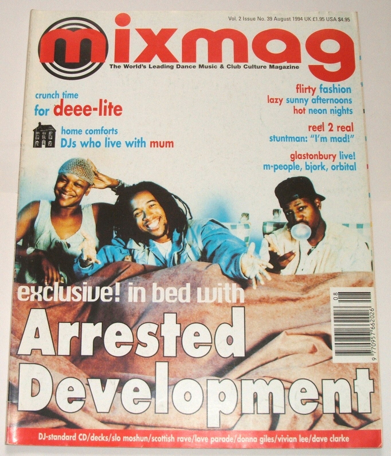 Mixmag Magazine July 1995 150th Issue Sasha David Holmes Montell Jordan ...