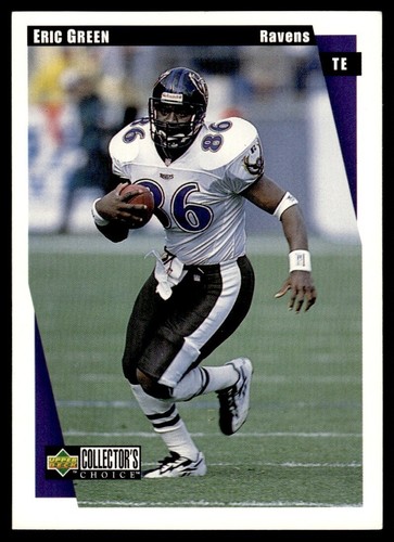 1997 Collector's Choice Eric Green Baltimore Ravens #529 | eBay