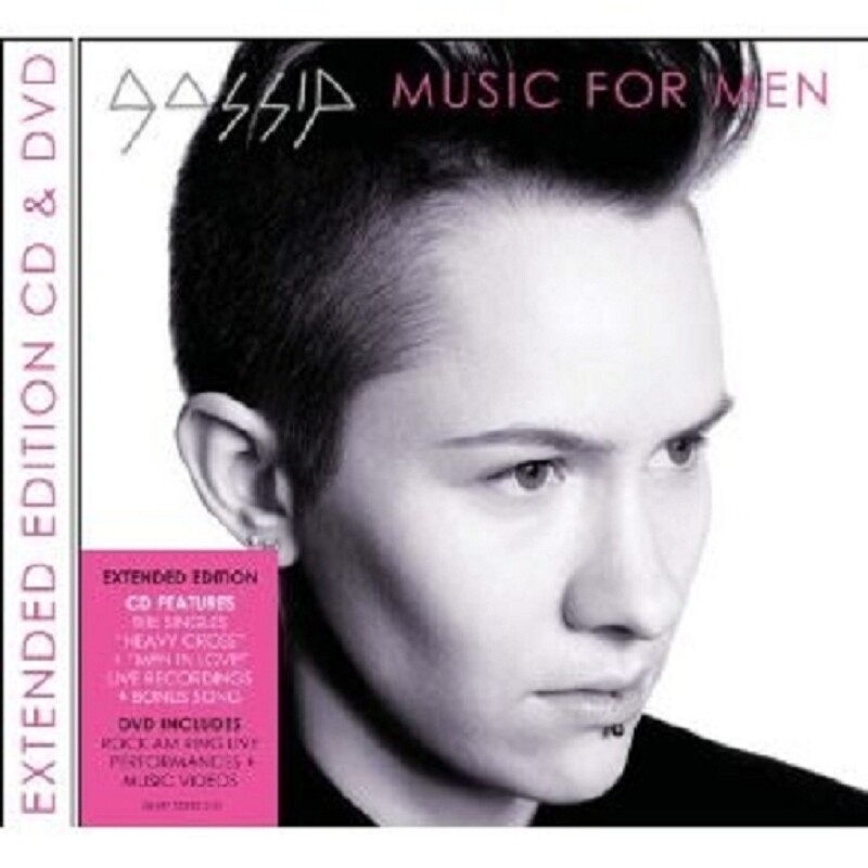 GOSSIP "MUSIC FOR MEN" CD+DVD NEW! 886977922022| eBay