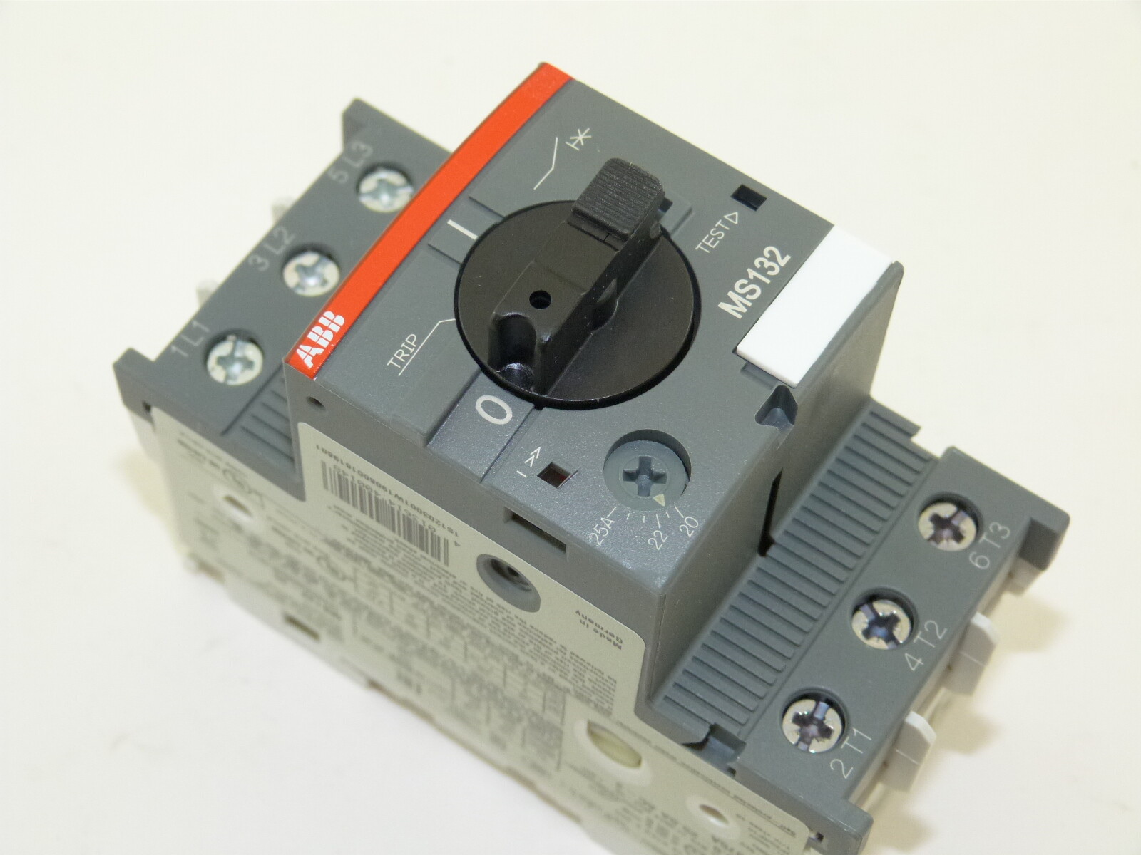 ABB Manual Motor Starter 20 to 25 Amp MS132-25 NEW 1-yr Warranty | eBay