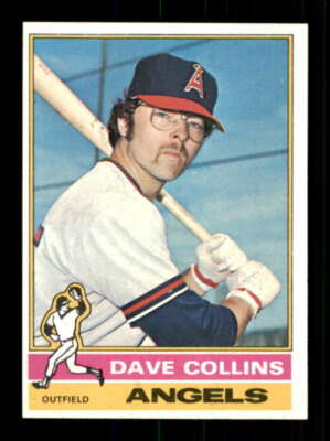 1976 Topps #363 Dave Collins EXMT/NM RC Rookie Angels 228153 | eBay