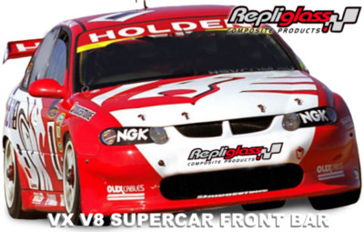 FRONT RACE CAR BUMPER BAR suitable for VX COMMODORE V8 SUPERCAR | eBay ...