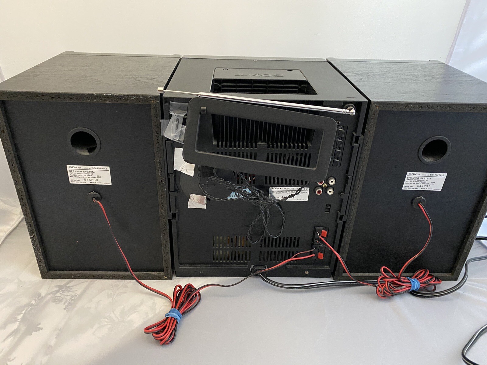 Sony FH-414 II Cassette Radio Aux Boombox Radio Works! Good Condition ...