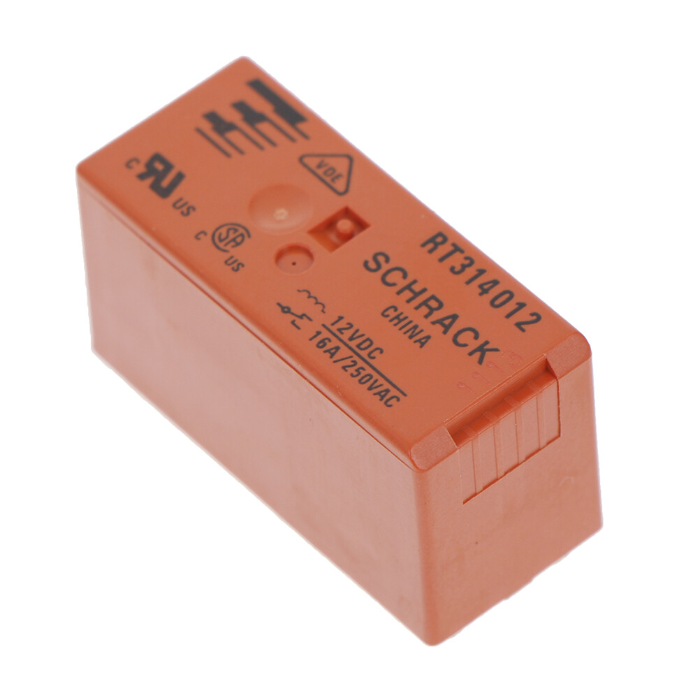 2Pcs original RT314012 8pins 12V RT314012 16A 250VAC schrack relay new ...