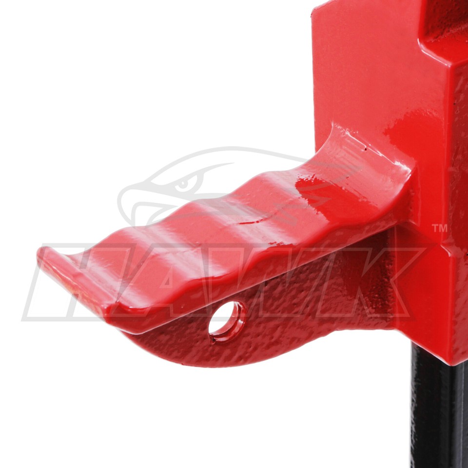 HAWK TOOLS 60" FARM JACK WITH LIFTING HOOKS ALL TERRAIN RECOVERY LIFT ...