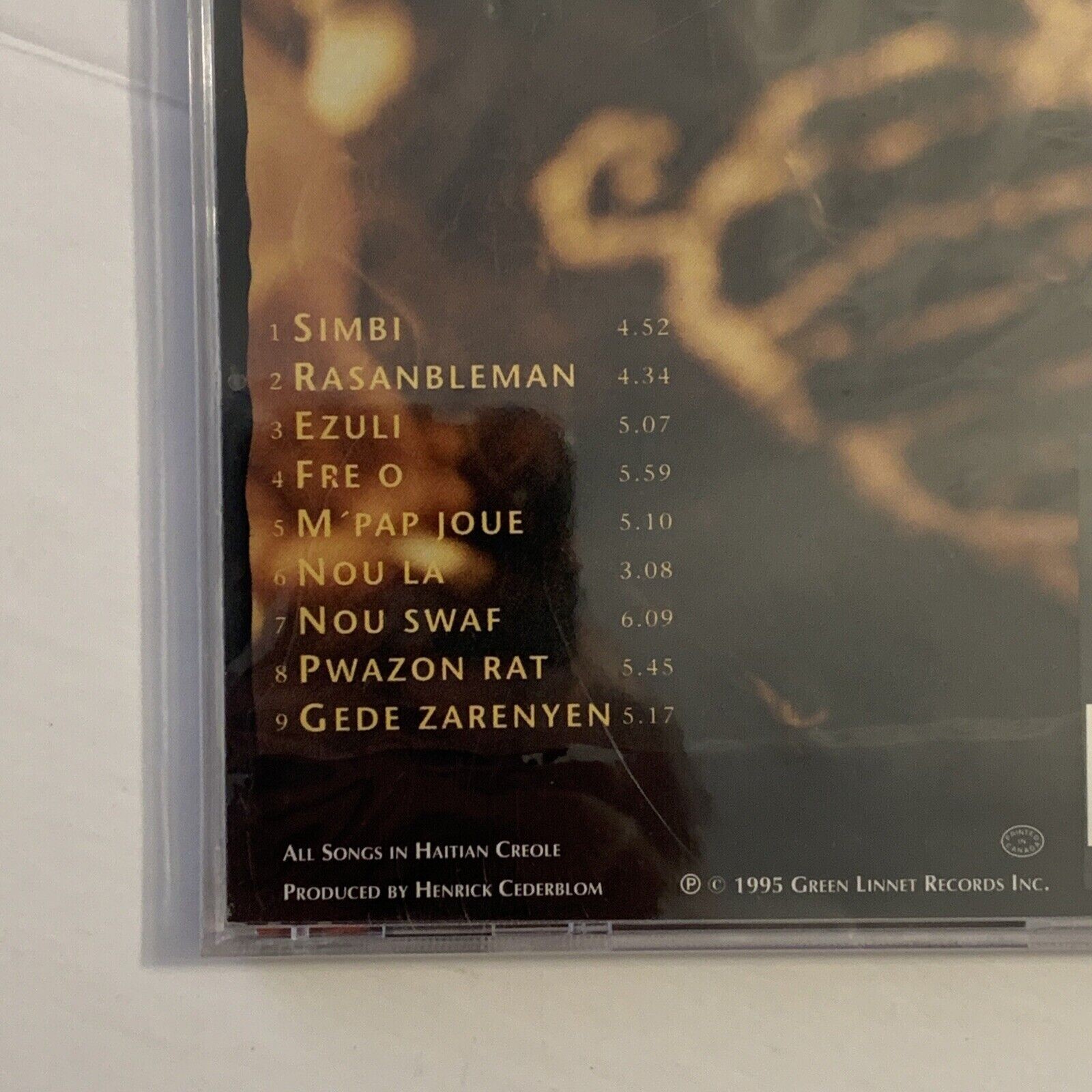 Simbi - Vodou Beat (CD 1995 Green Linnet ) Haitian HAITI music via ...