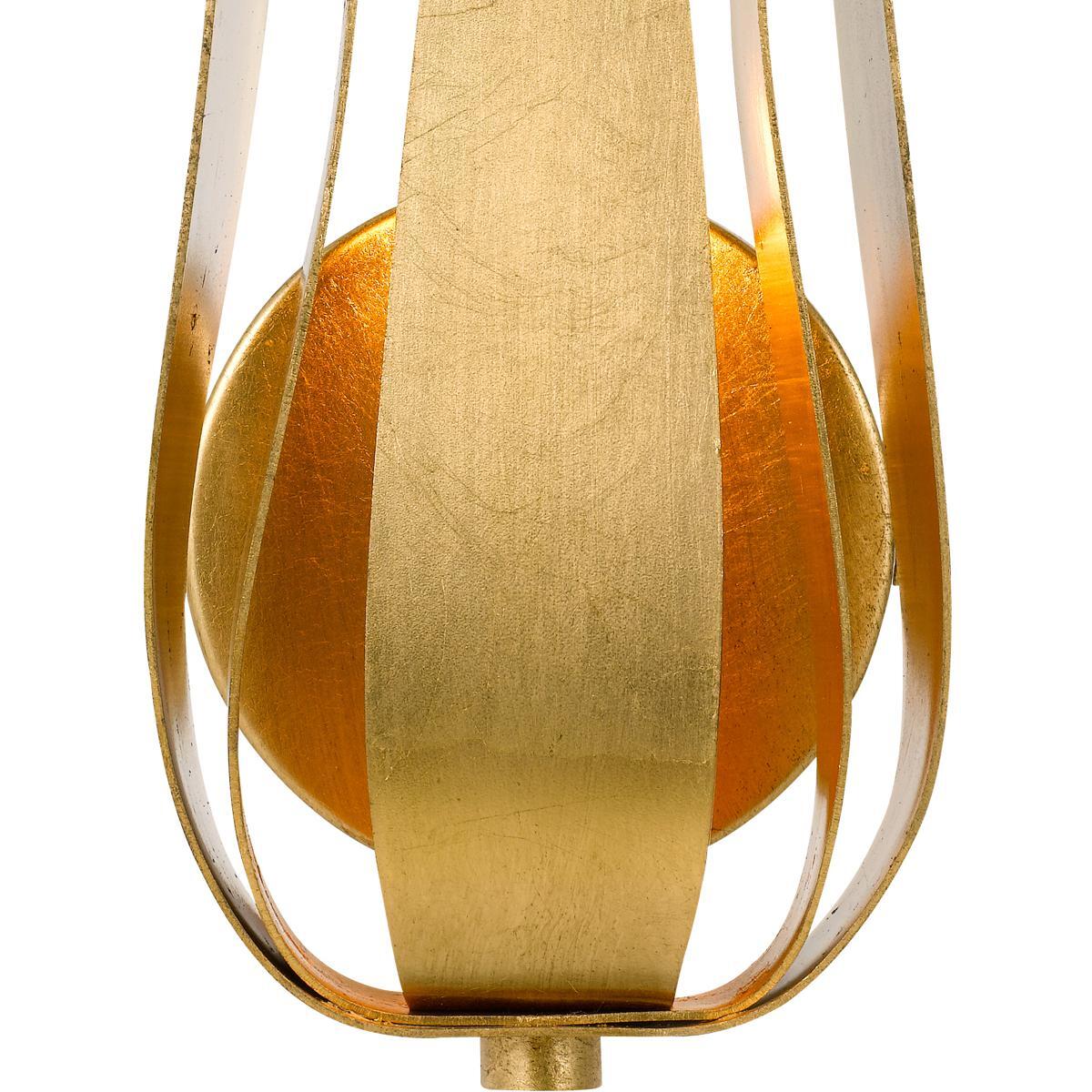 Crystorama 511-GA Broche 1 Light 8 inch Antique Gold Sconce Wall Light ...