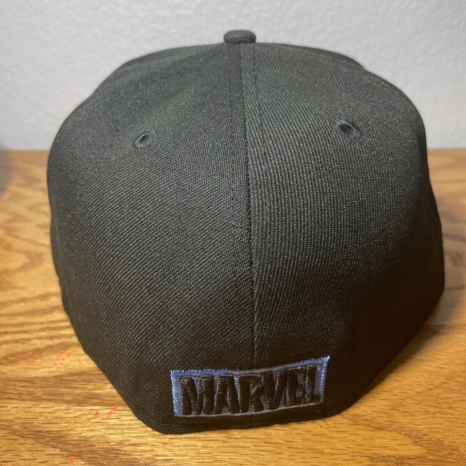 🔥 MARVEL BLACK PANTHER FITTED HAT CAP LIDS EXCLUSIVE 7 3/4 NEW WITH ...