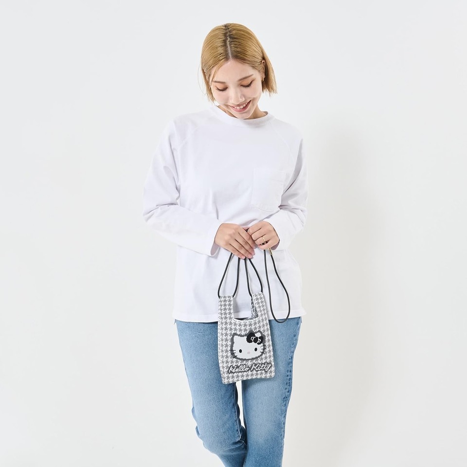 [Rootote] Baby Lou Pochette with Shoulder Strap, Mini Tote Bag, IP BR Knit, Sanr | eBay