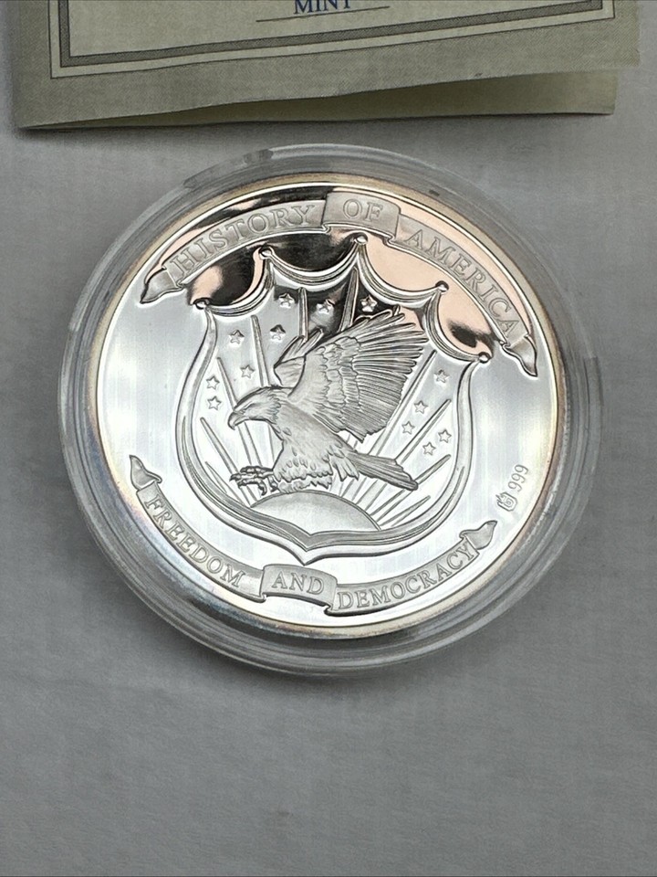 History Of America Boston Tea Party 1773 .999 Silver Coin 20 Grams =0. ...