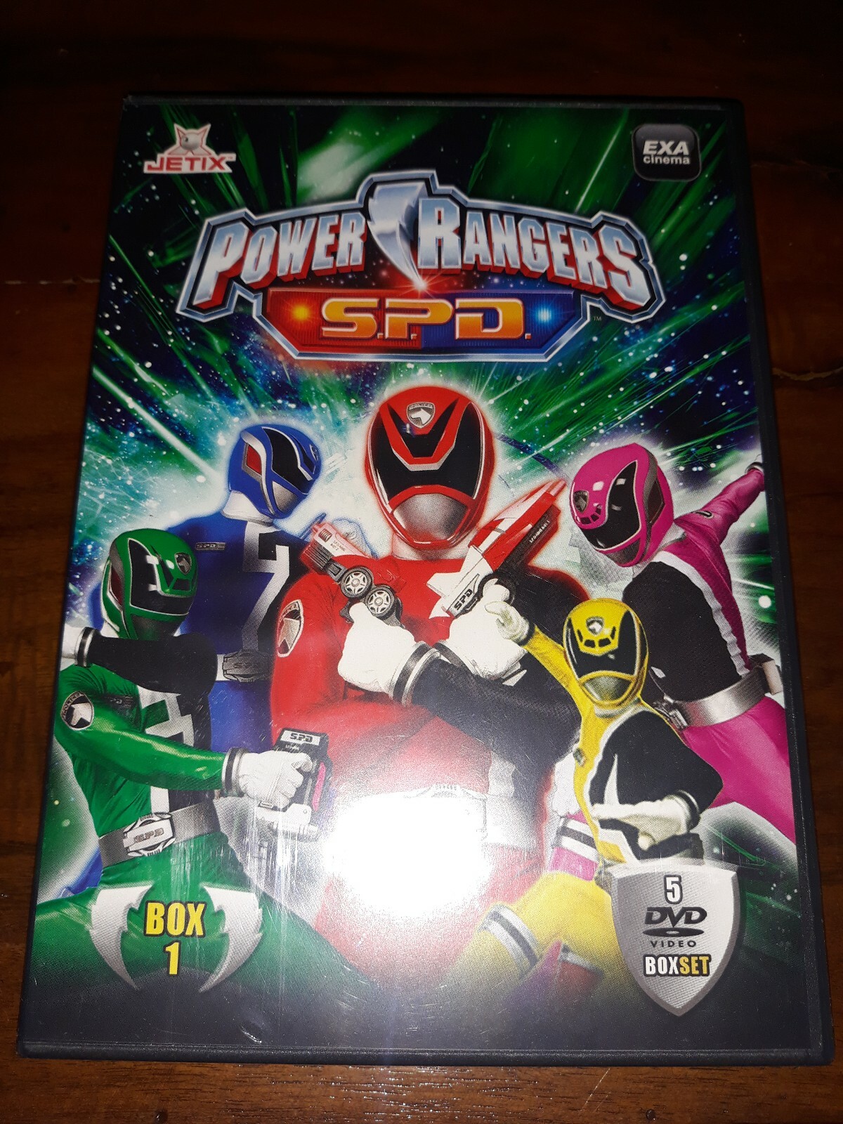 power rangers spd box 1 5 DVD-ancora da scartare-jetix-exa cinema | eBay