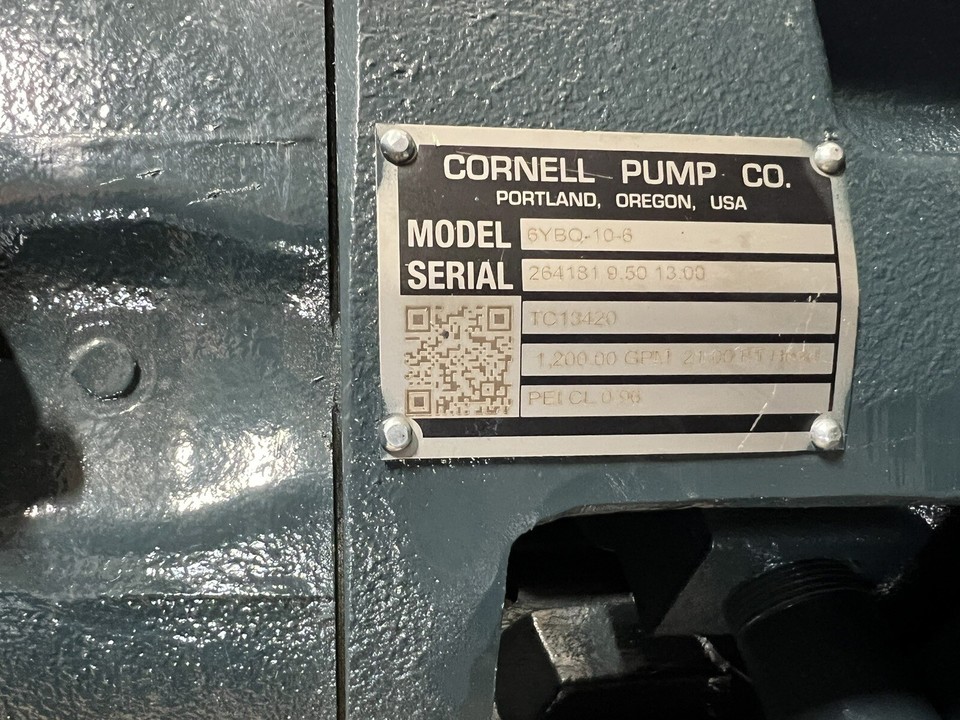 Cornell Centrifugal End-suction Pump BRAND NEW | eBay