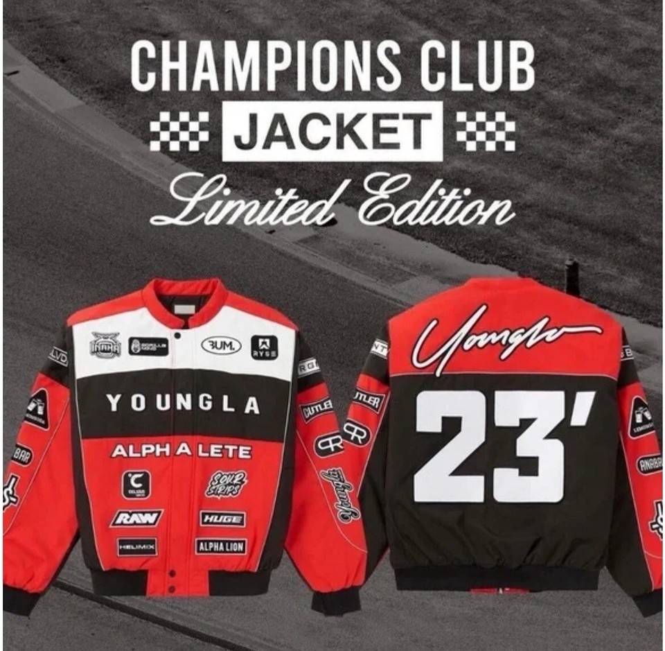 YoungLA 540 Champions Club Jacket Limited Edition & Key Chain | eBay