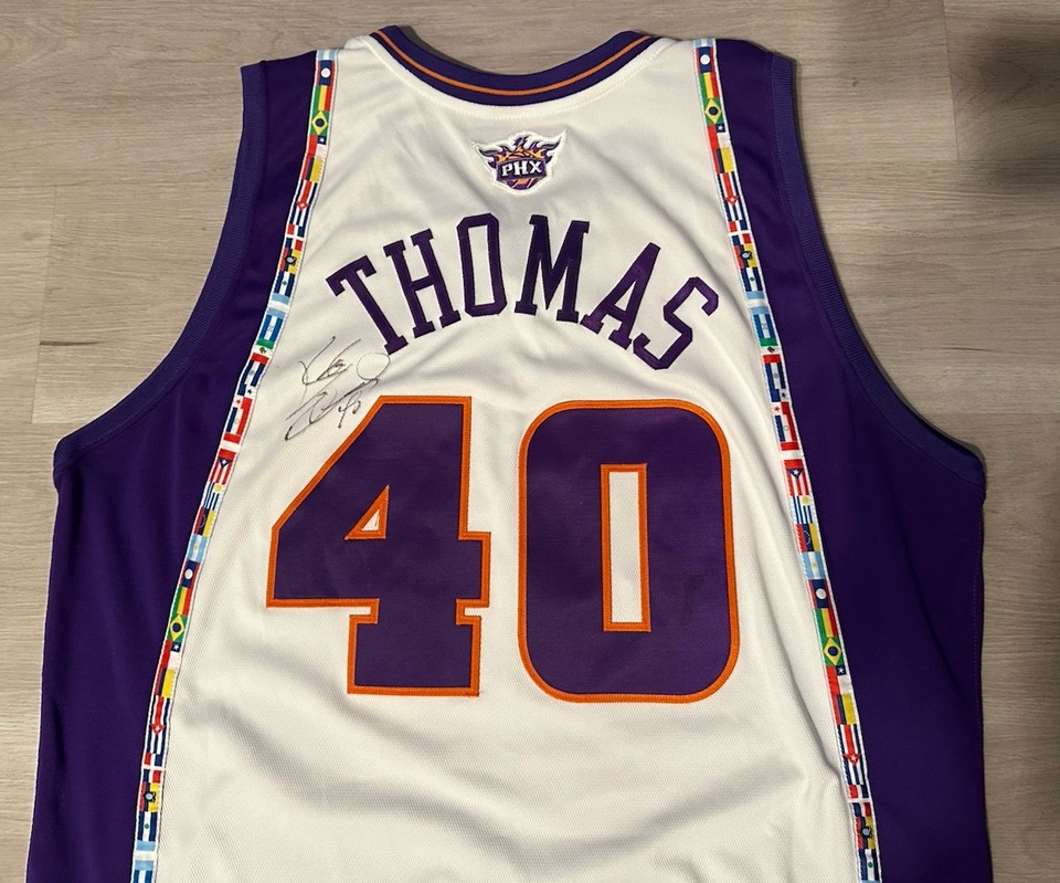 Kurt Thomas 2007 Suns Noche Latina Jersey Latin Nights NBA Team Issued ...
