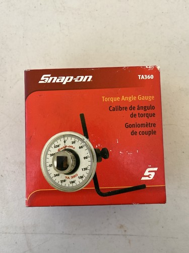 Snap On 1/2” Torque Angle Gauge Model TA360 | eBay