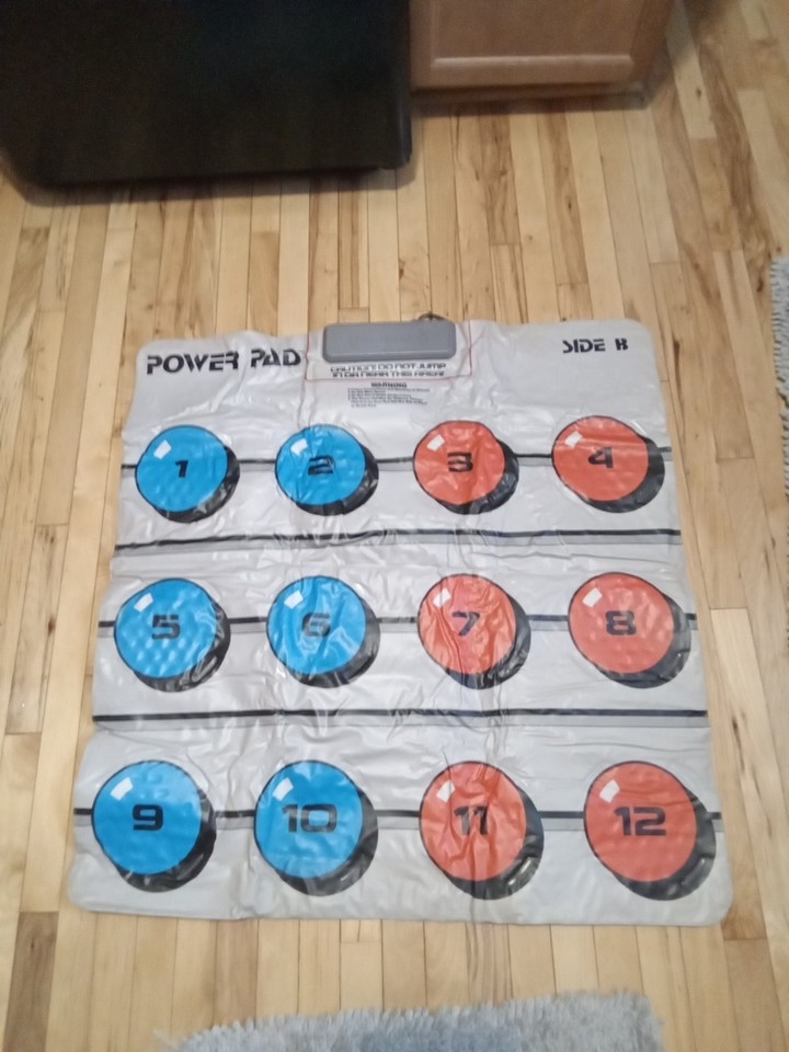 Nintendo Power Pad NES-028 Vintage Floor Mat Controller 1988—Authentic ...
