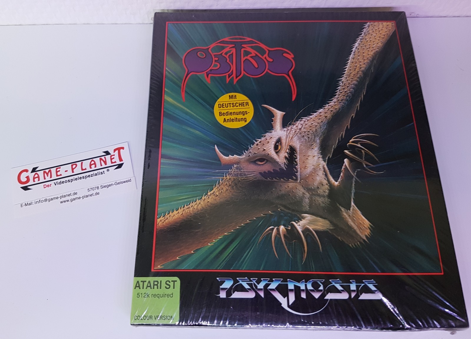 Obitus Atari ST NEW NEU OVP New BOX Rar Atari Sammlerstück Psygnosis in ...