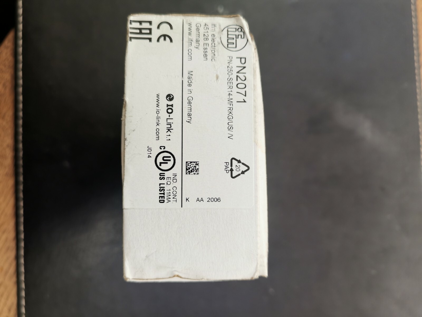 1PC New IFM PN2071 Pressure Sensor | eBay