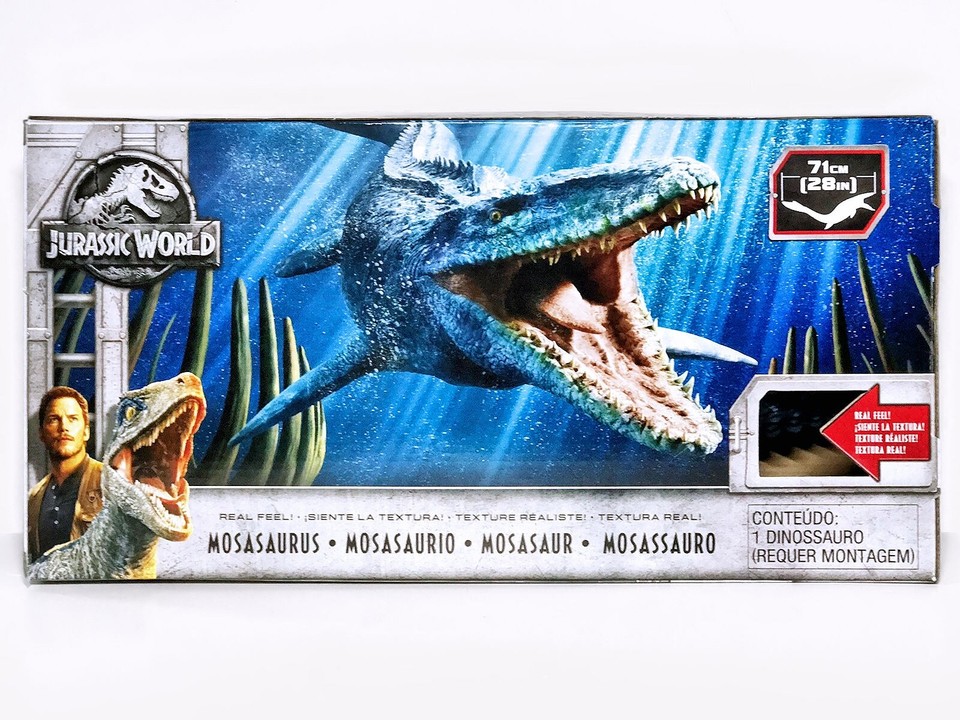 Jurassic World Real Feel Mosasaurus Figure | eBay