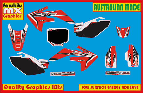 HONDA CRF 150R-RB 2007-2024 FULL MX GRAPHICS KIT DECALS STICKER KIT ...