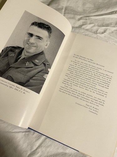 Rare 1st Ed WW2 Military Book 309th Artillery Battalion European ...