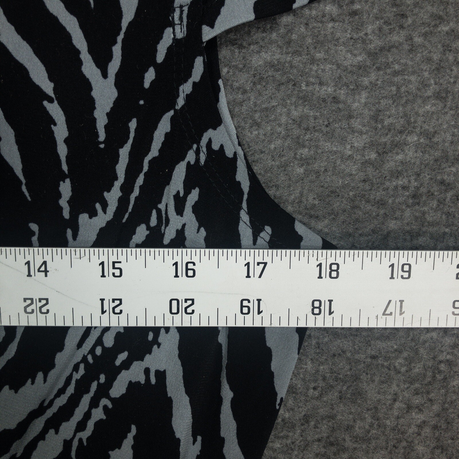 Y2K En Focus Studio Dress Zebra Print Belted Black Kn… - Gem