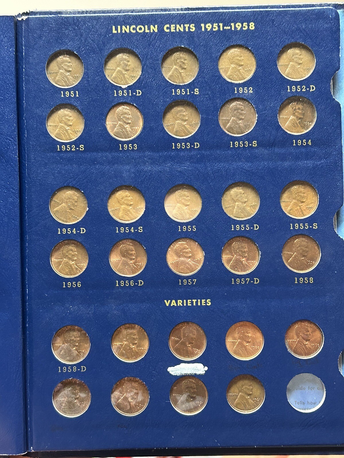 1909-1958 Lincoln Wheat Cent Penny Set Collection | eBay