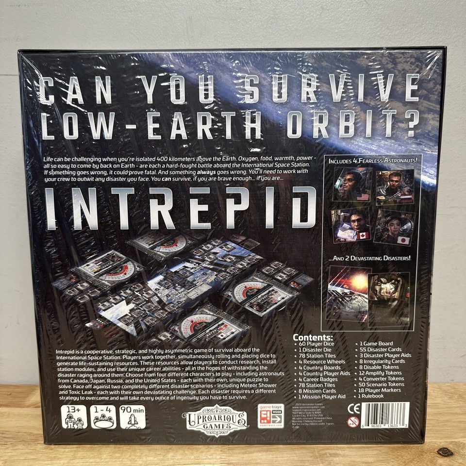 Intrepid Board Game by Uproarious Games - Kickstarter Base Game NEW ...