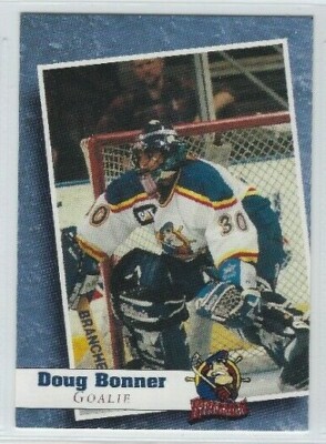 1996-97 Peoria Rivermen (ECHL) Doug Bonner (goalie) | eBay