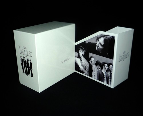 The Beatles : White album empty promo box for Japan mini lp,Jewelcase ...